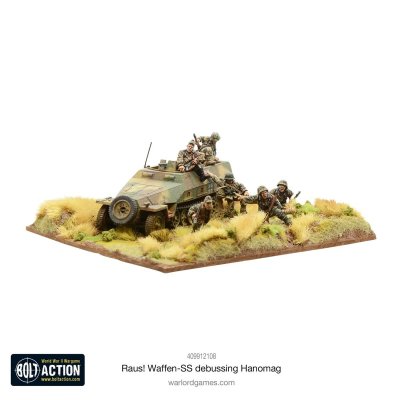 RAUS! Waffen-SS Debussing Hanomag Bolt Action