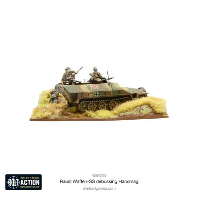 RAUS! Waffen-SS Debussing Hanomag Bolt Action