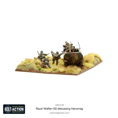 RAUS! Waffen-SS Debussing Hanomag Bolt Action