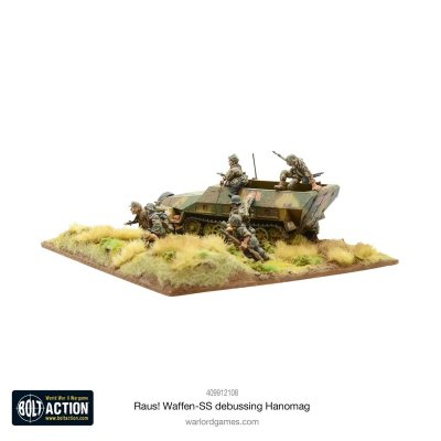 RAUS! Waffen-SS Debussing Hanomag Bolt Action