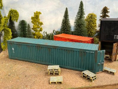 40ft Shipping Container & Pallets Renedra