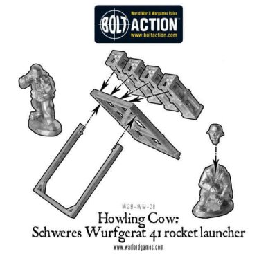 German Heer Howling Cow Rocket Launcher (1943-45) Bolt Action
