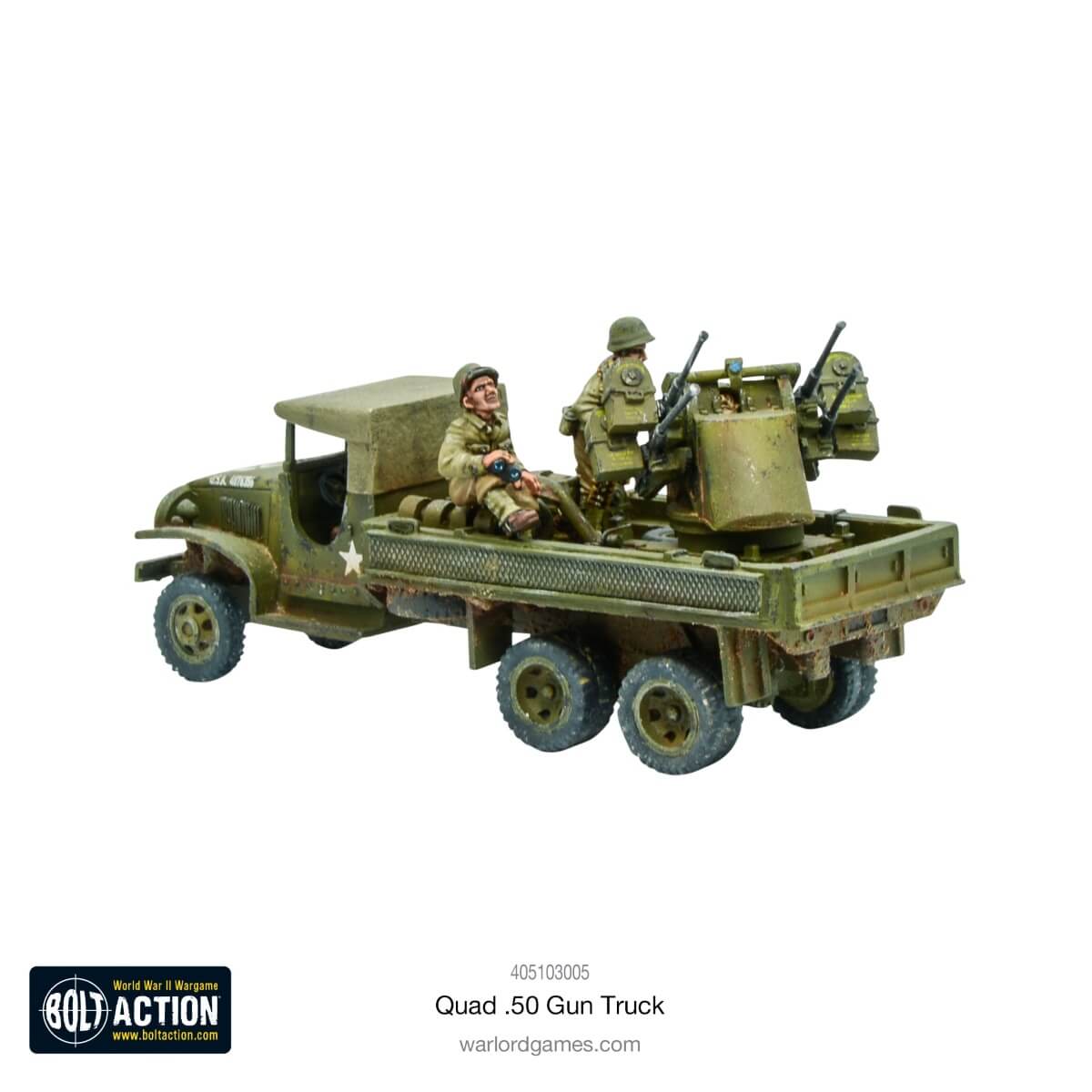 Quad 50 Gun Truck Bolt Action