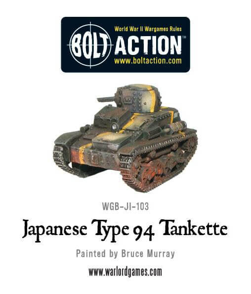 Japanese Type 94 Tankette Bolt Action