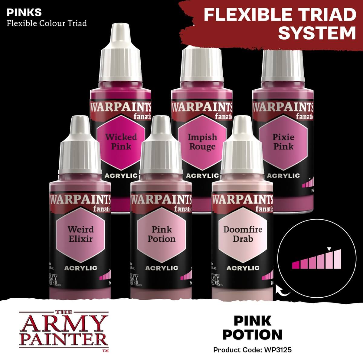 Warpaints Fanatic: Pink Potion The Army Painter